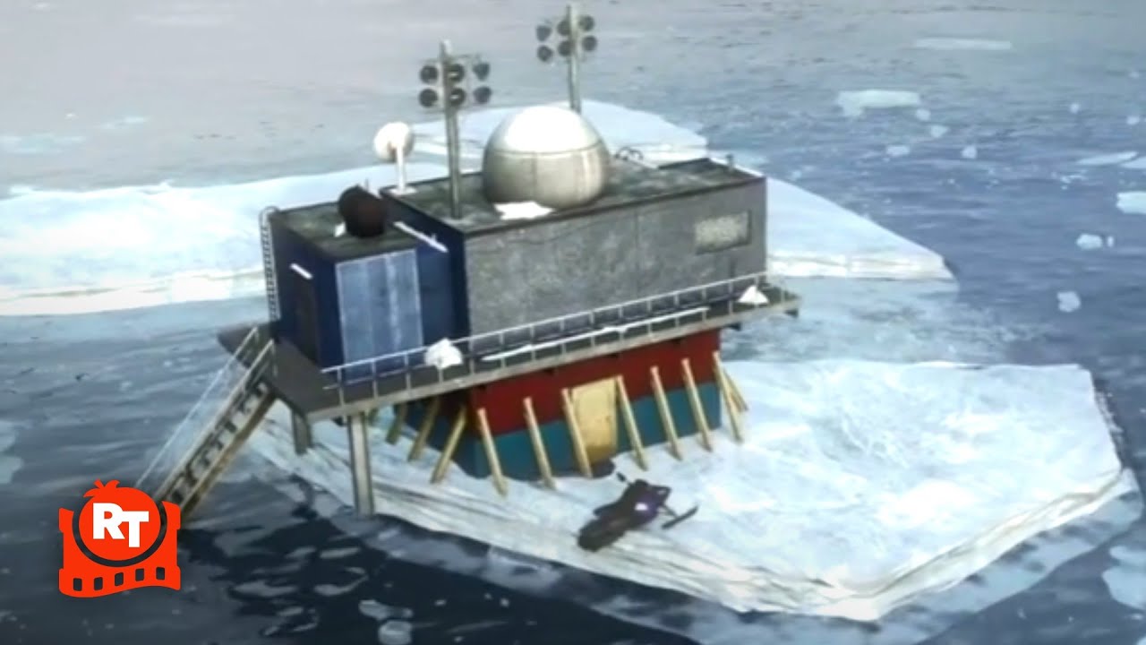 Ice Sharks (2016) - Sinking Research Station Scene | Movieclips - YouTube
