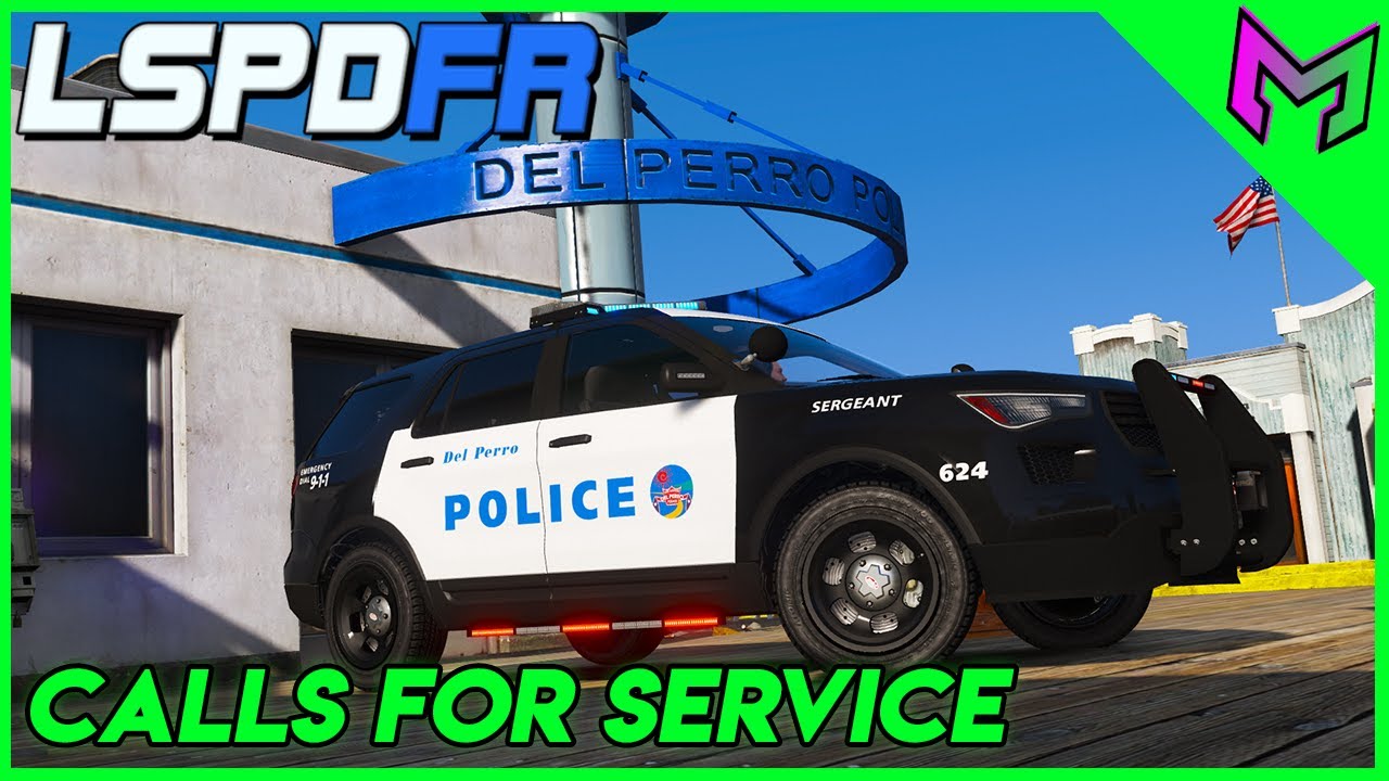 Handling Calls in Del Perro! (Lore Friendly LSPDFR Police Patrol) - YouTube