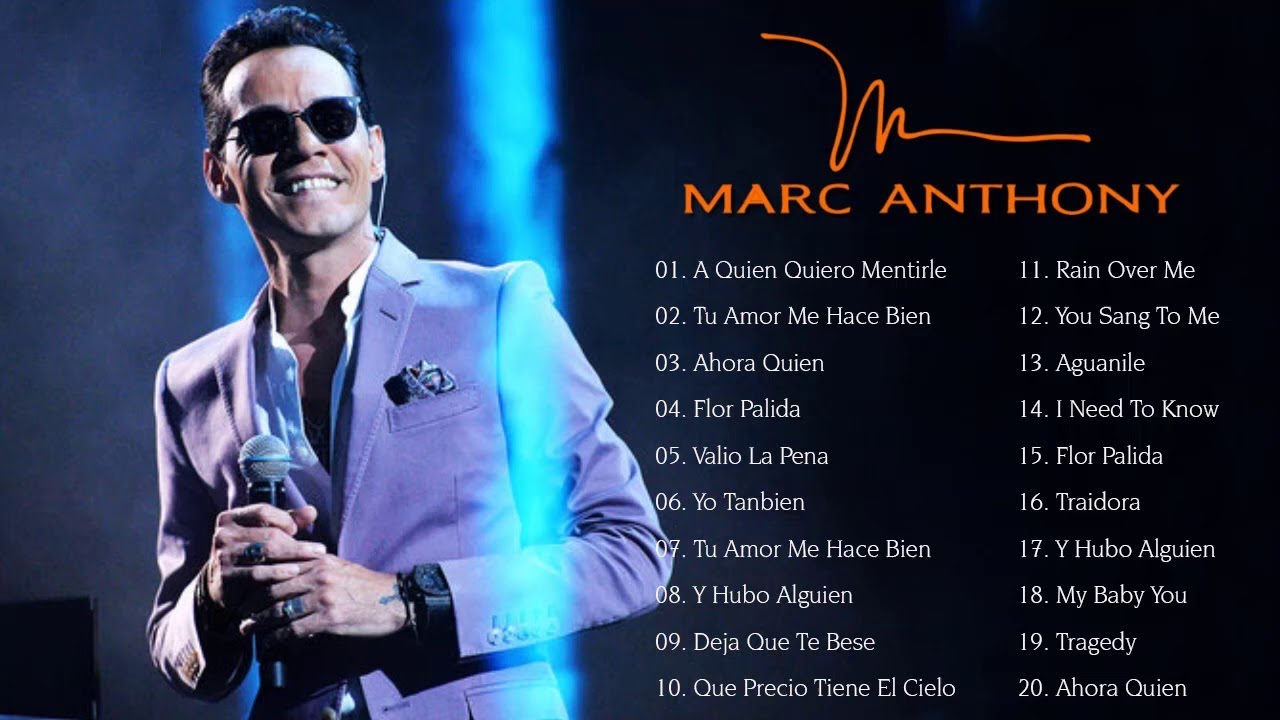 MarcAnthony Mix Salsa Romantica 2021 - Lo Mejor De Marc A. - M Anthony ...