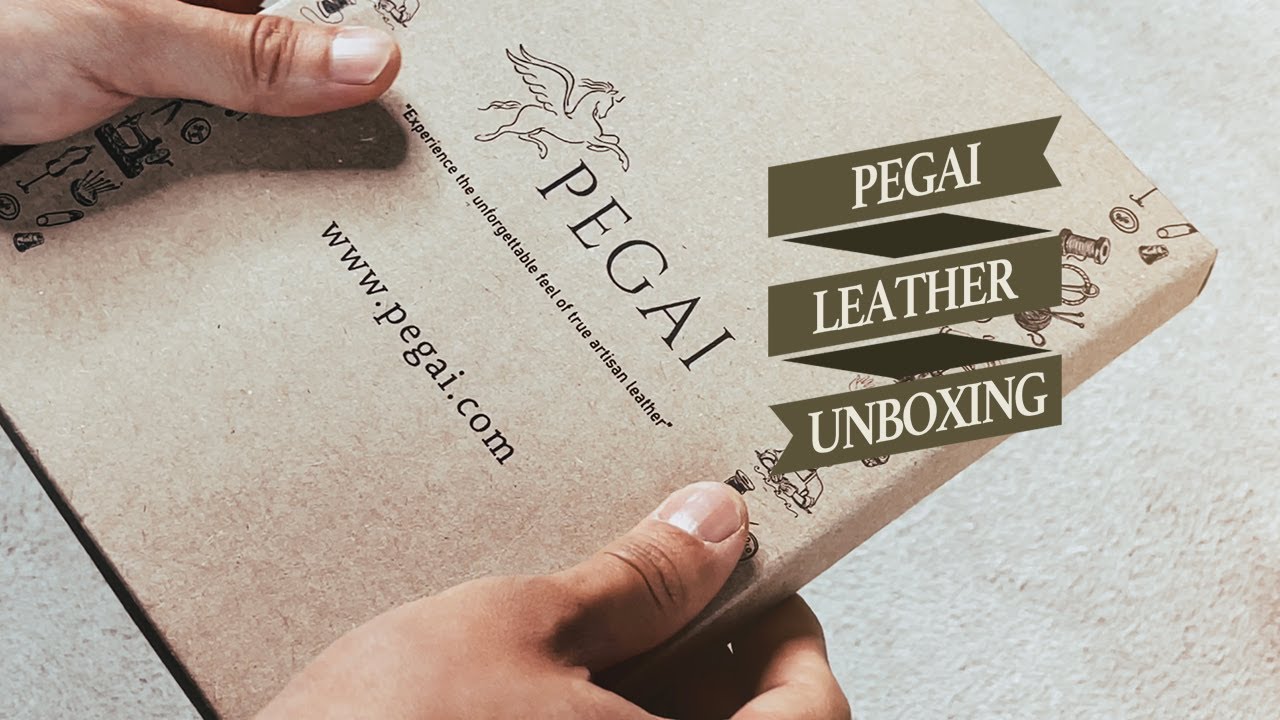 Pegai Leather Unboxing & First Impression Review - YouTube