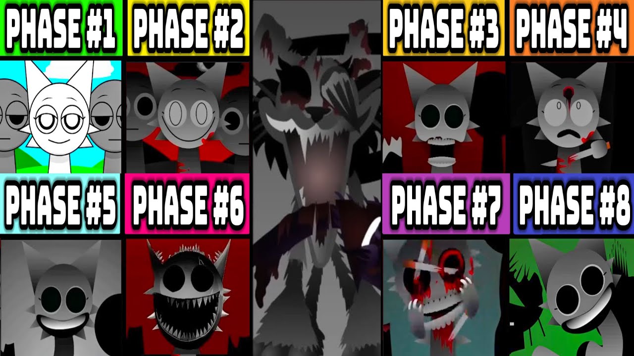 New Phase 1-4 VS Phase 5 VS Phase 6 VS Phase 7 VS Phase 8 VS Phase 9 in ...
