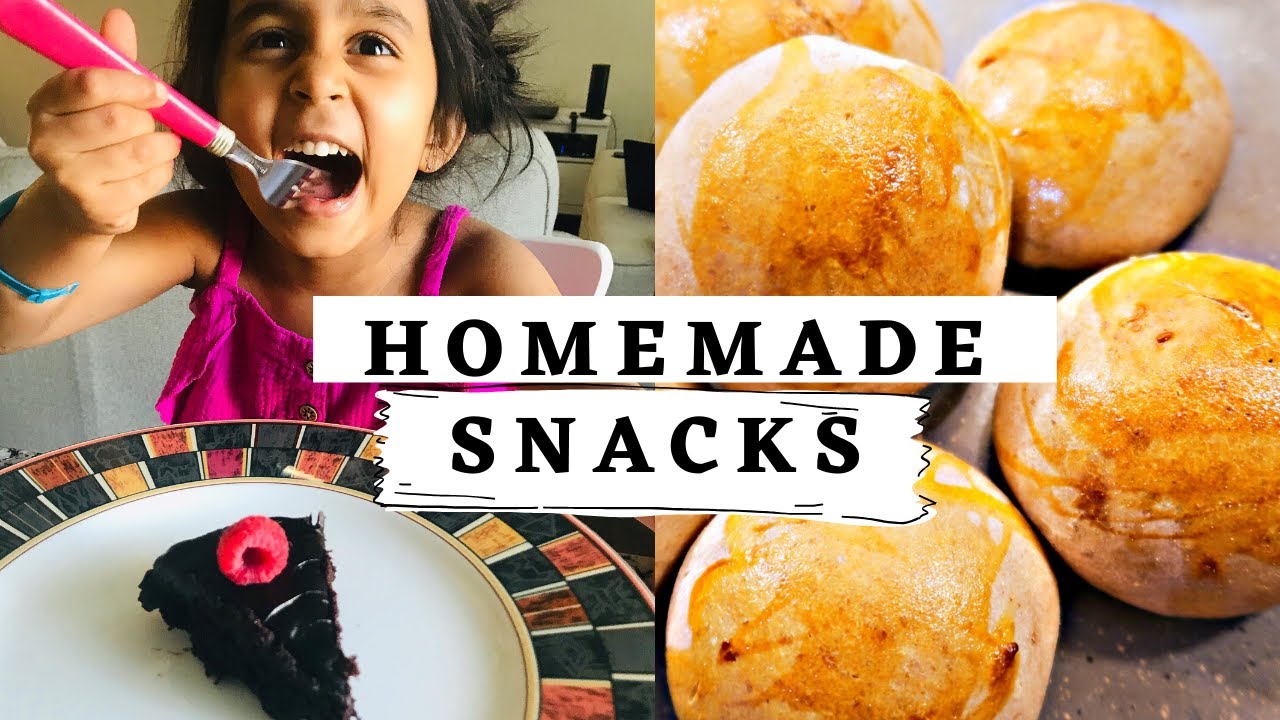 4 Healthy snack ideas for kids | Easy baked snacks - YouTube