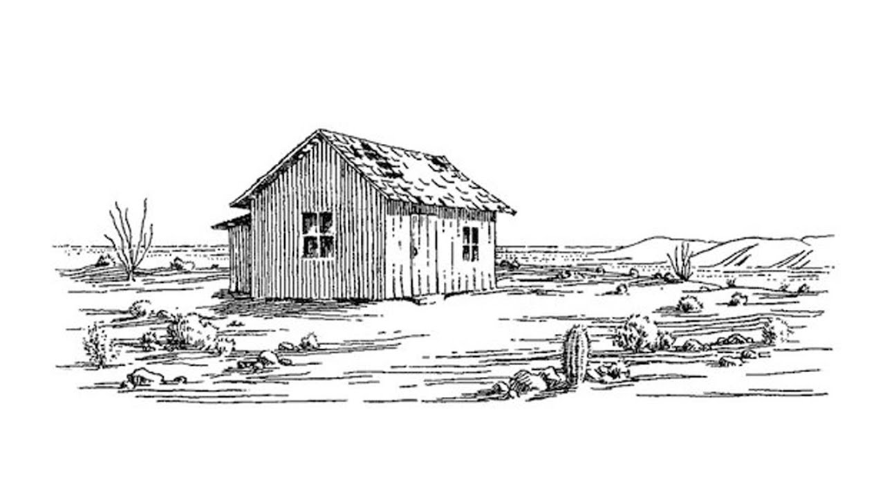 Landscape Sketching Series | Farm in Mexico - YouTube