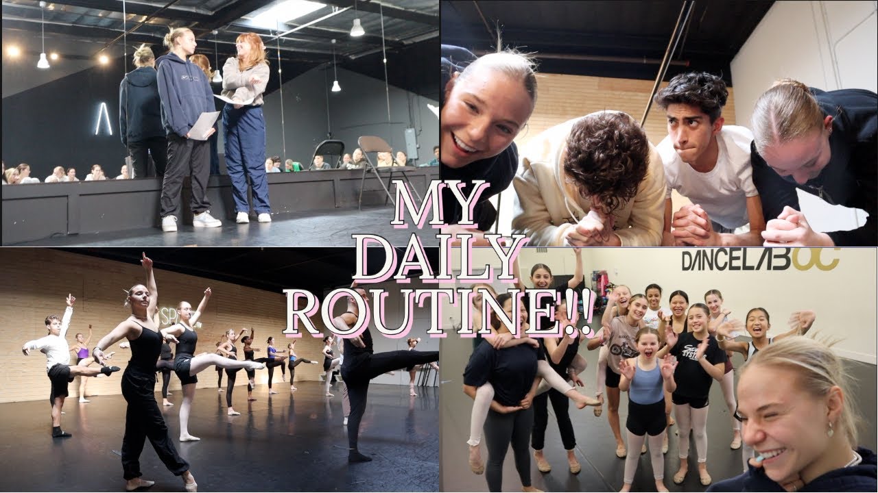 A Busy Day in the Life as a Professional Dancer! - YouTube
