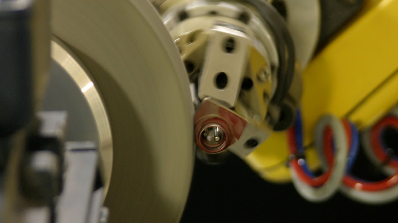 Weldon Solutions Automated Deburring Cell - YouTube