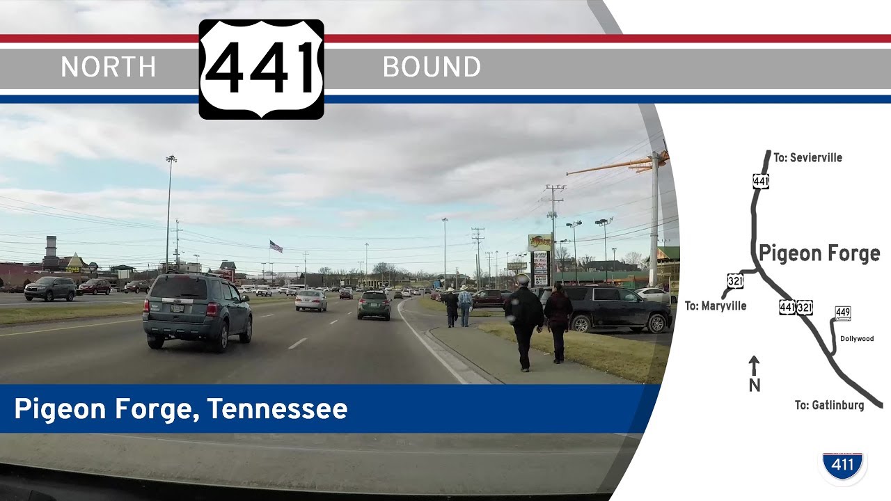 US Highway 441 North - Pigeon Forge, Tennessee | Drive America's ...