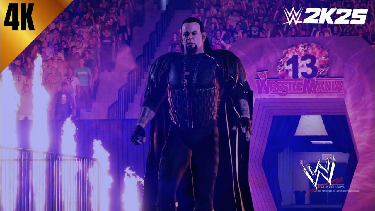 Undertaker is featured as a playable character in the WWE 2K25 Roster ...