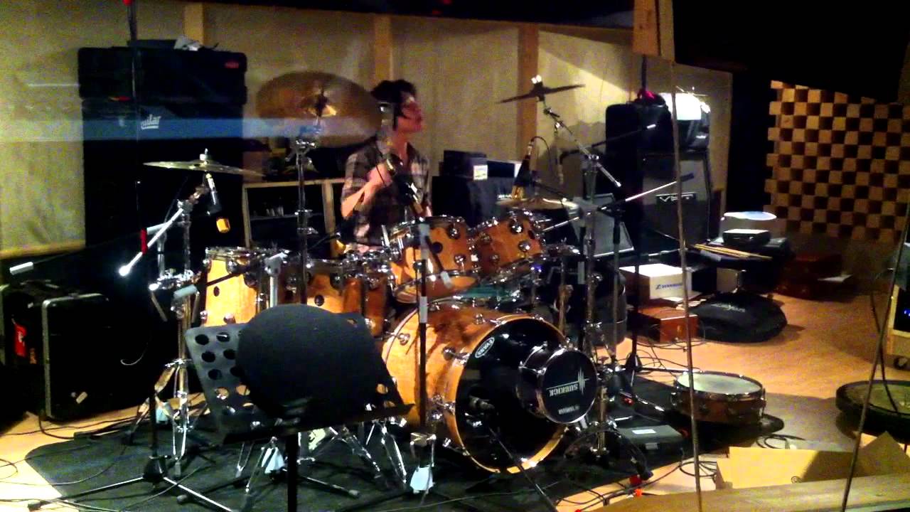 BEFORE AFTER Band - Recording Session 03/07/11 (Drums Recording) - YouTube