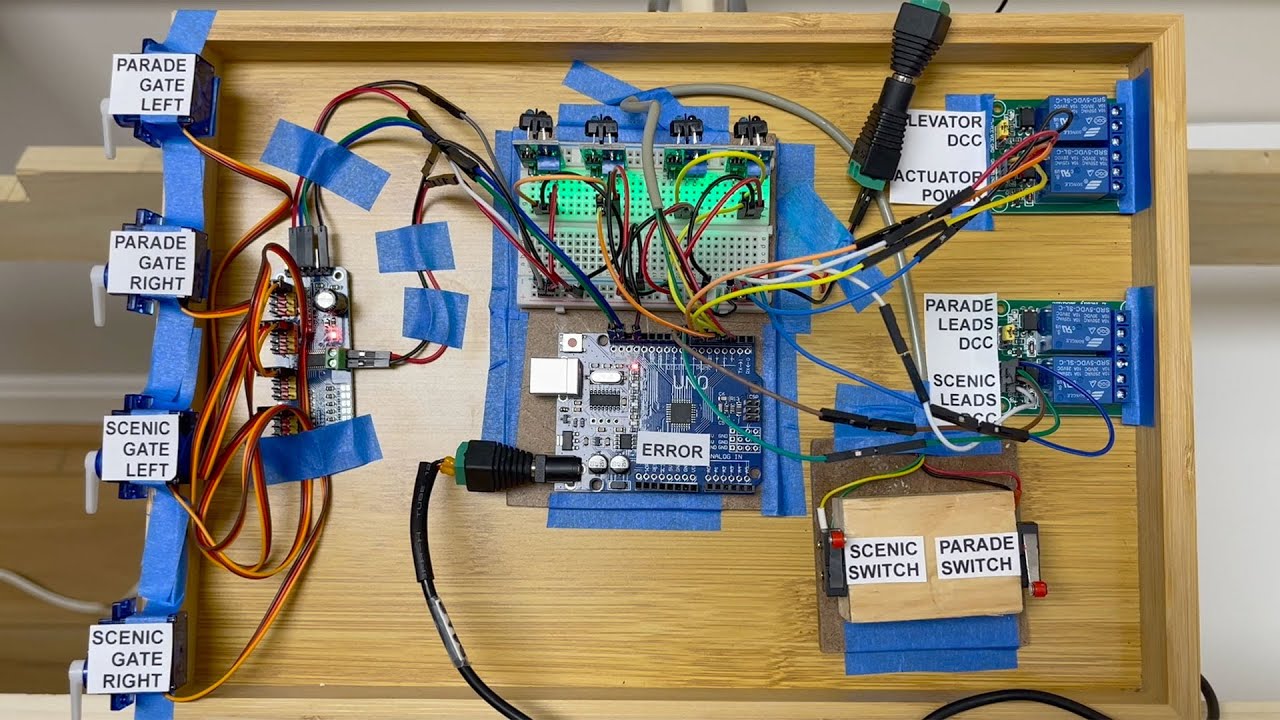 Controlling the Train Elevator Part 1 Prototype & Logic - YouTube