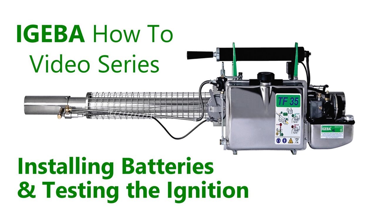 IGEBA How To Series - Install batteries and test ignition of your IGEBA ...