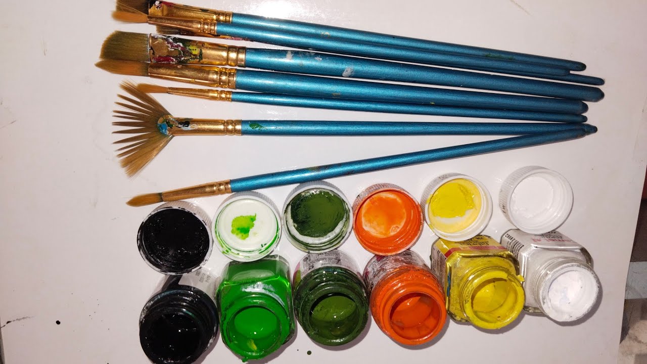 flower painting make easy | painting kaise sikhe | painting karne ka ...