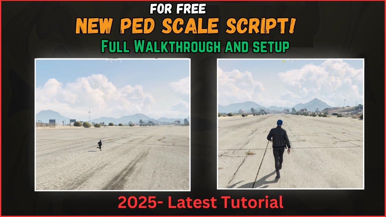 New Ped Scale Script – The Ultimate RP Trolling Tool! 😎 | 2025 | Fivem ...