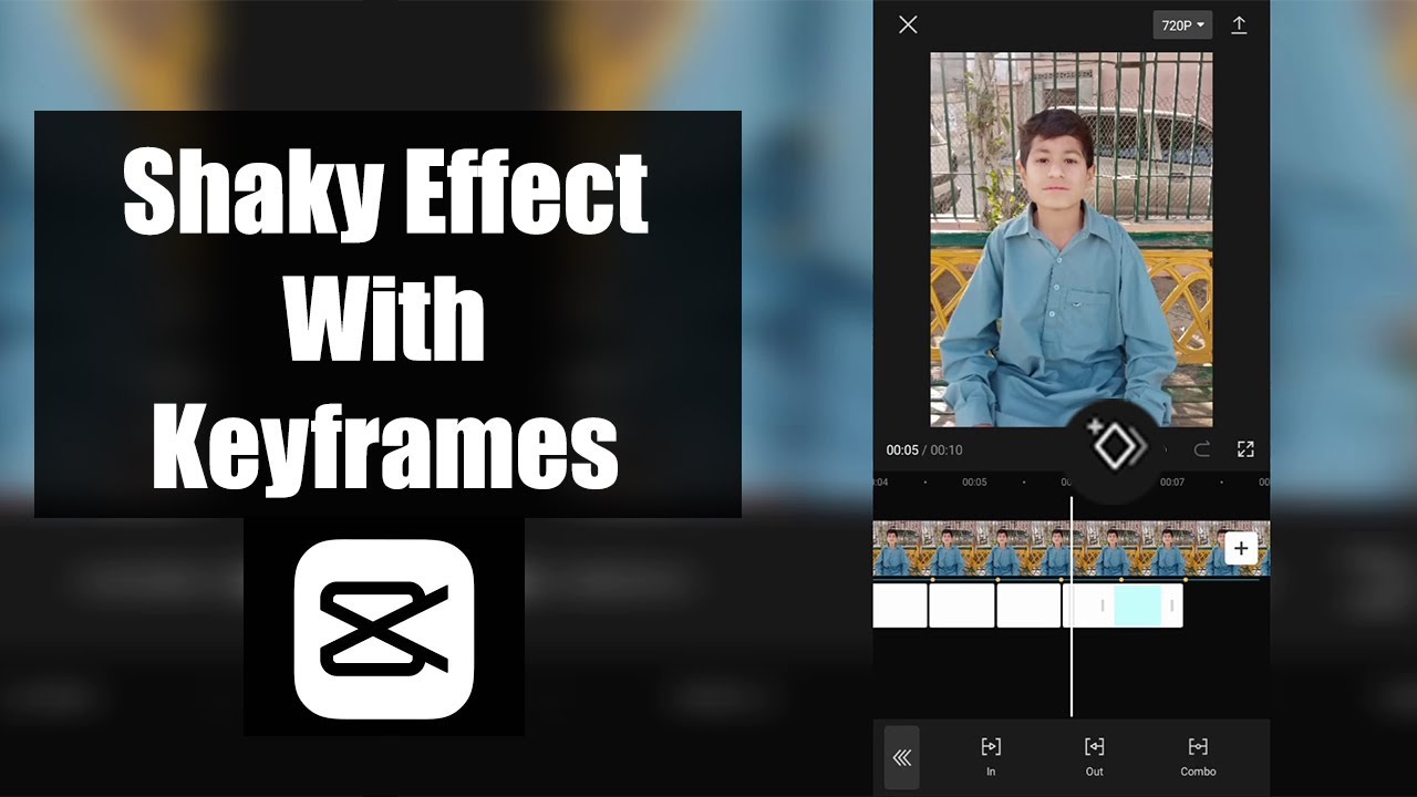 Shake Effect Using Keyframes Capcut Tutorial - YouTube