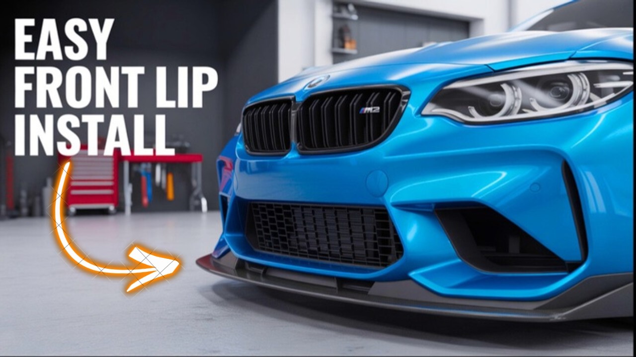 Install your BMW Lip PERFECTLY On Your OWN! - YouTube
