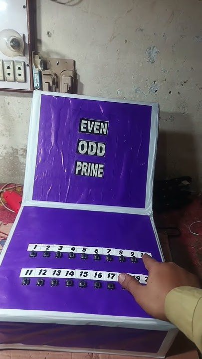Even odd prime number detector #maths #electrical #experiment #electrician - YouTube