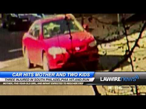 Car Hits Mother and Two Kids | Law Wire News | February 2016