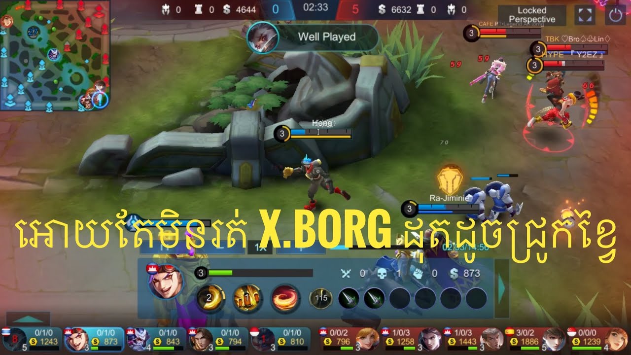 X.Borg | Epic Comeback | X.Borg Build - YouTube