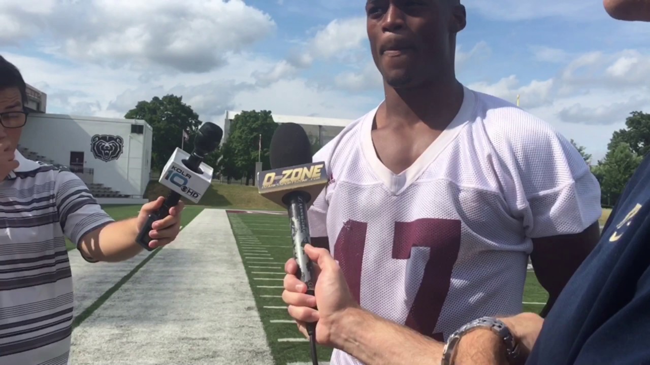 Football Player Press Conference (July 27) - YouTube