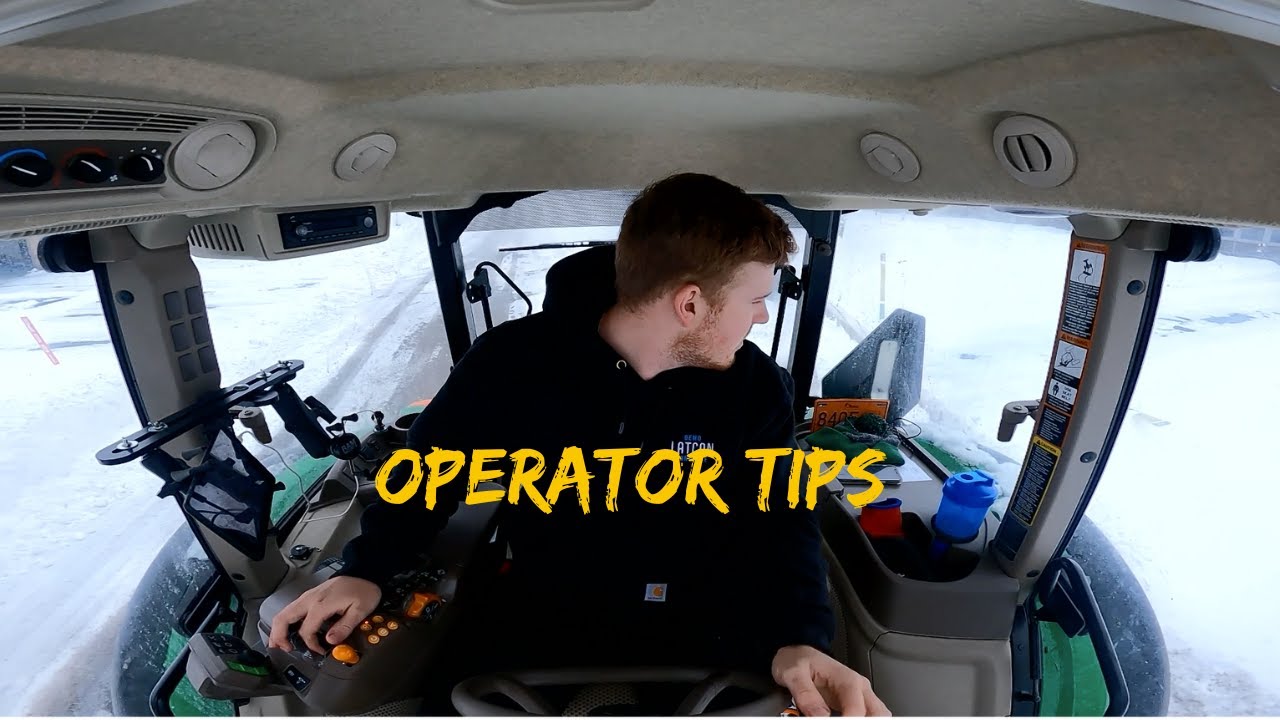 2 Hours Of Snow Blowing With John Deere 5090r | Pronovost Cyclone ...