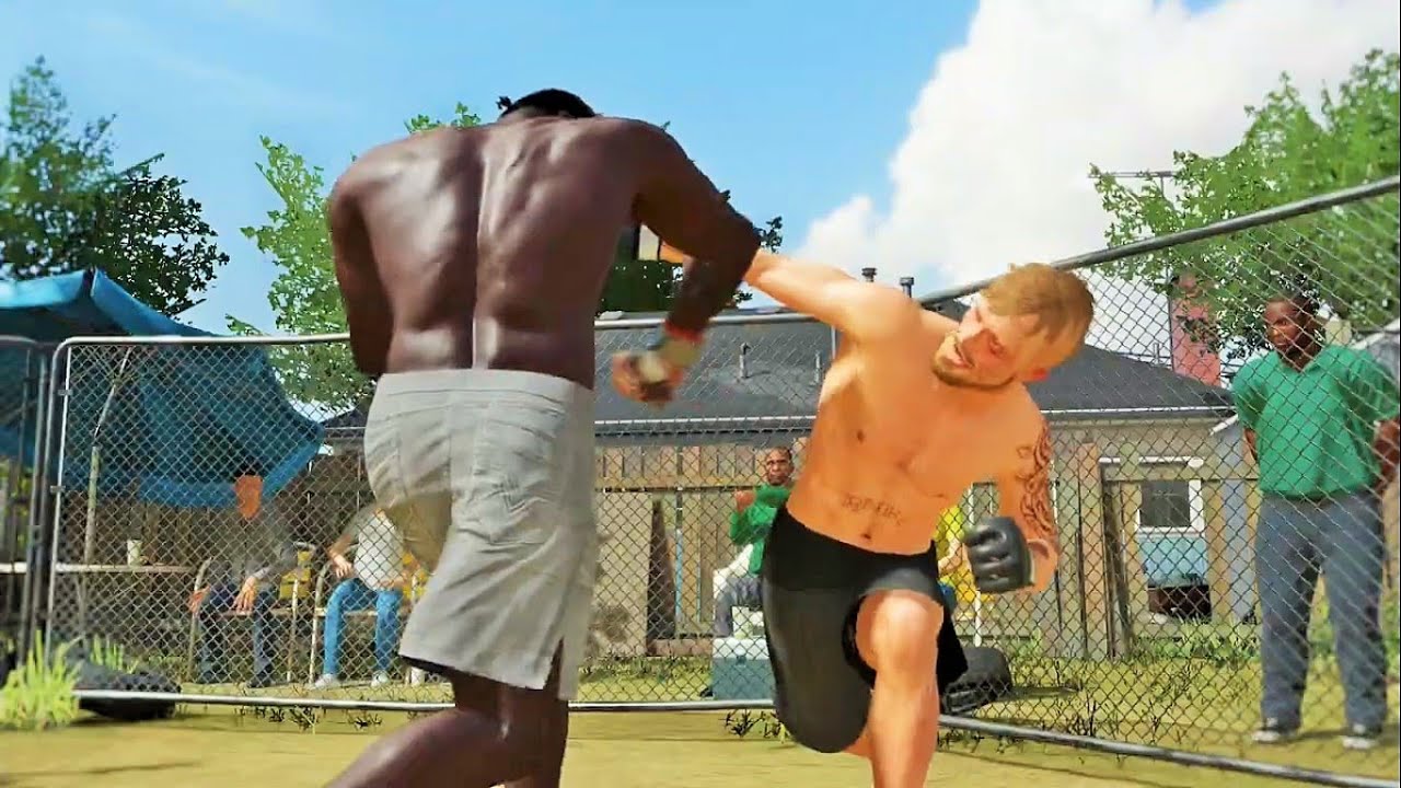 Kimbo Slice vs Jake Paul Backyard Brawl Full Fight - UFC 4 Simulation ...