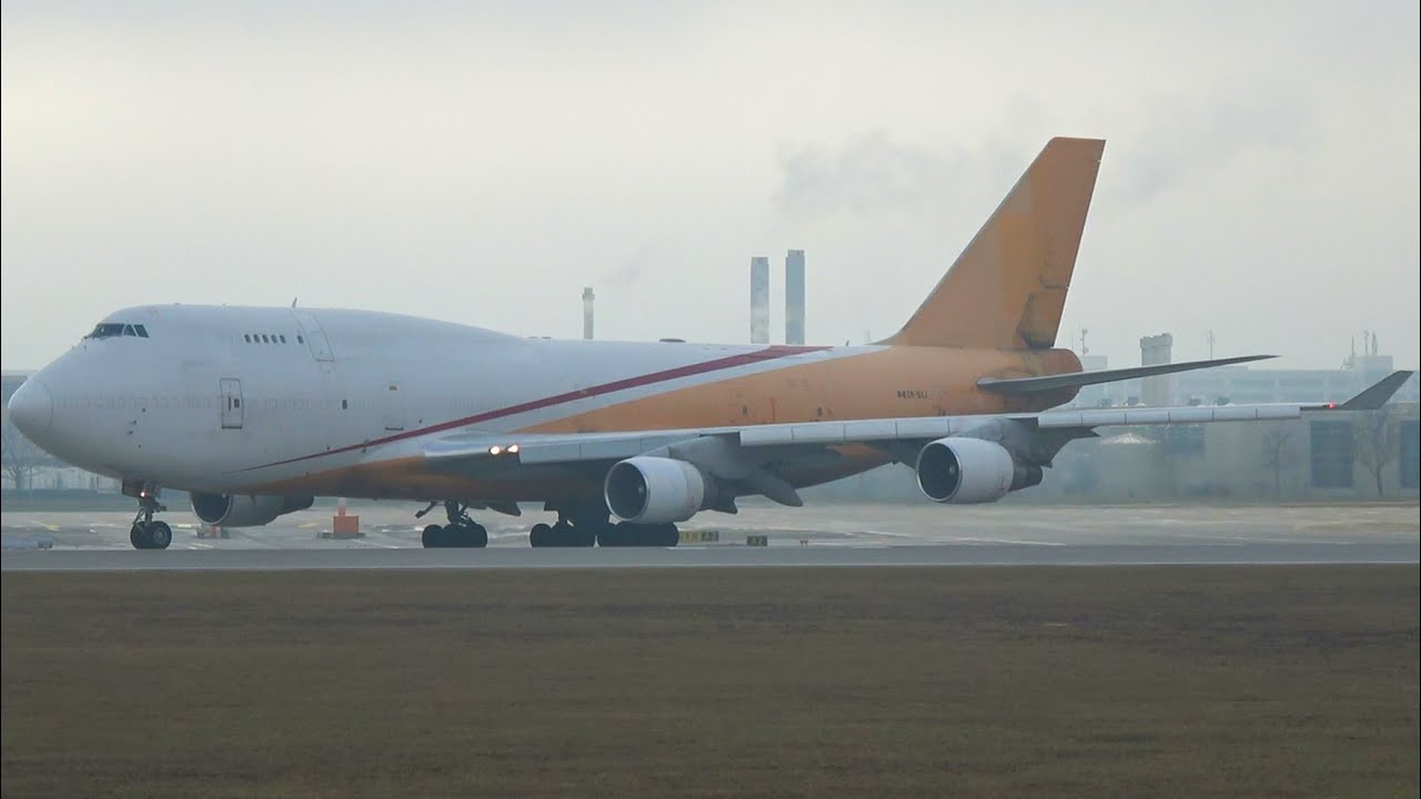 DIRTY! | ATC Aerotranscargo Boeing 747-400(BDSF) (ER-BAJ) Departure at ...