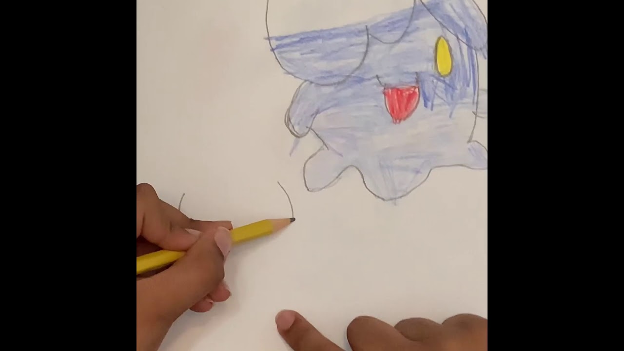 How to draw Litwick and Lampent from Pokemon - YouTube
