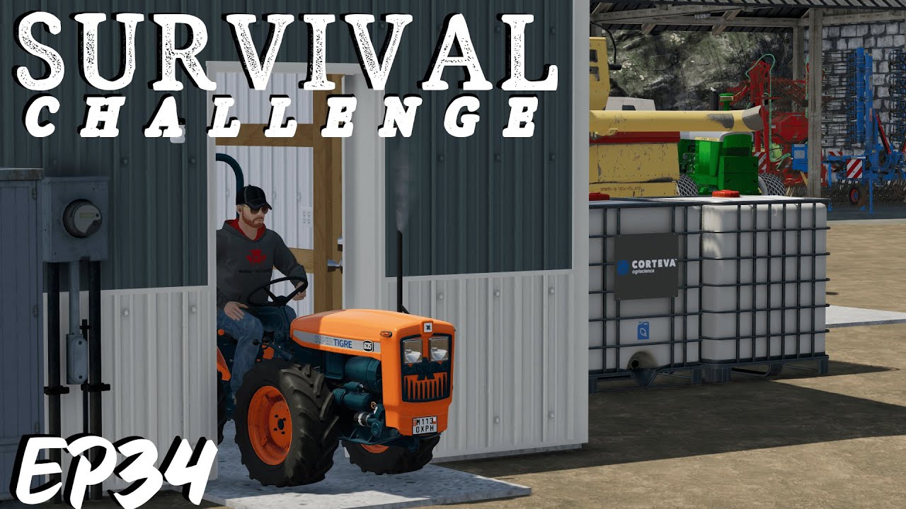 IF I FIT I SIT | Survival Challenge | Series 1| Farming Simulator 22 ...