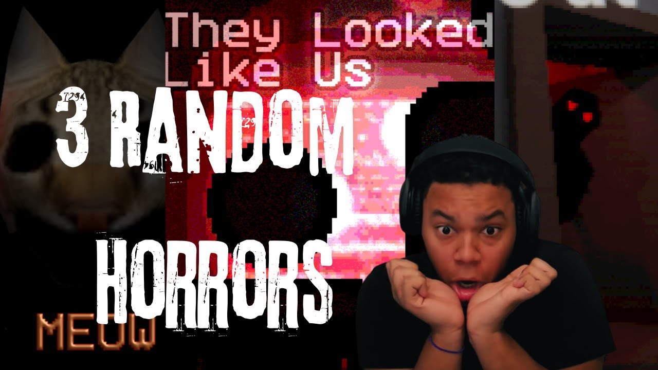 3 Random Horror Games - YouTube