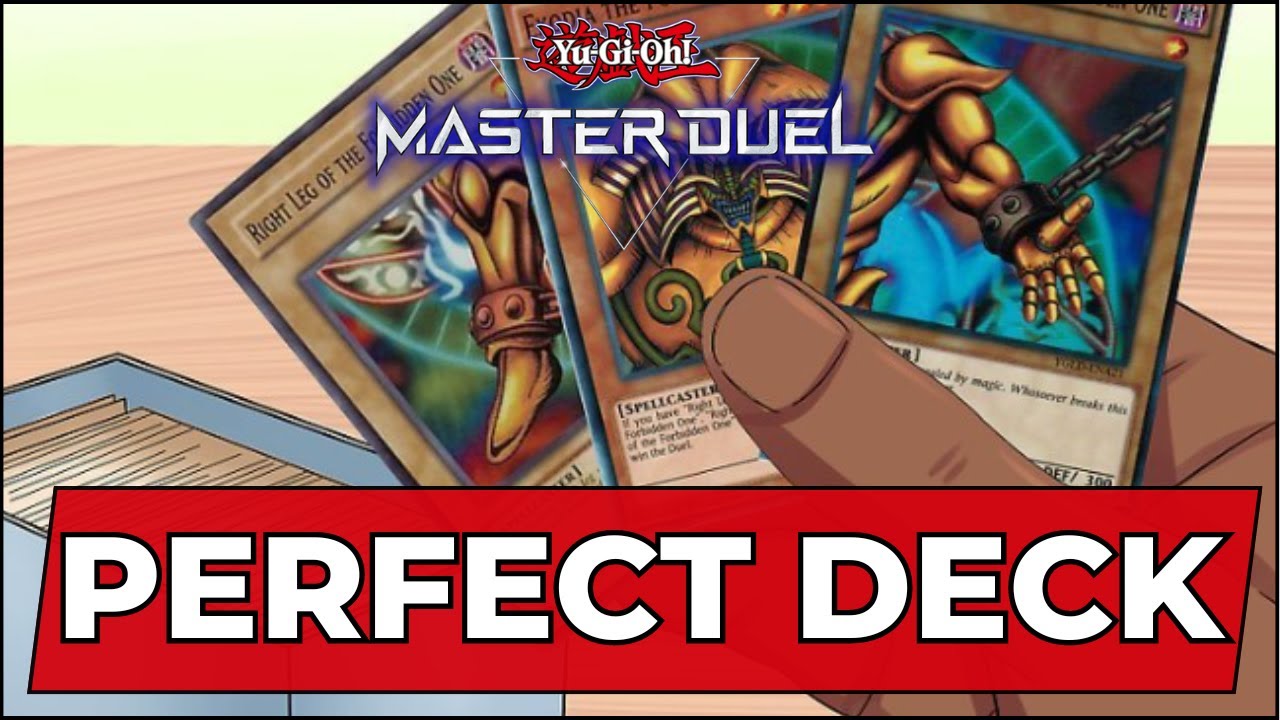 How to build the PERFECT DECK in Master Duel ... - YouTube