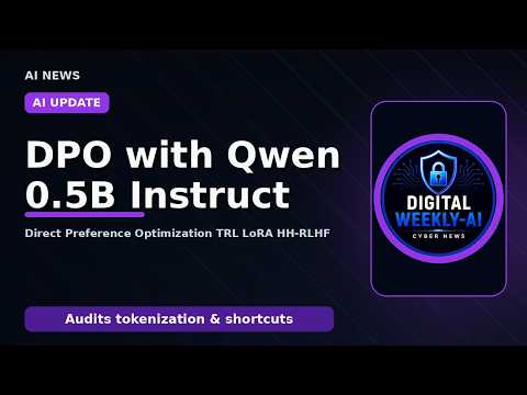 Fine‑Tuning Preferences: DPO on HH‑RLHF with TRL & LoRA