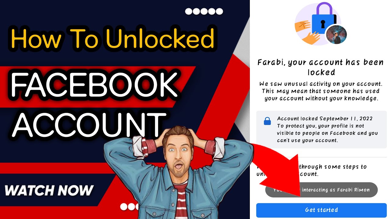 How To Unlocked Facebook Account 2023/খুব সহজেই ফেসবুক আইডি আনলক করুন ...