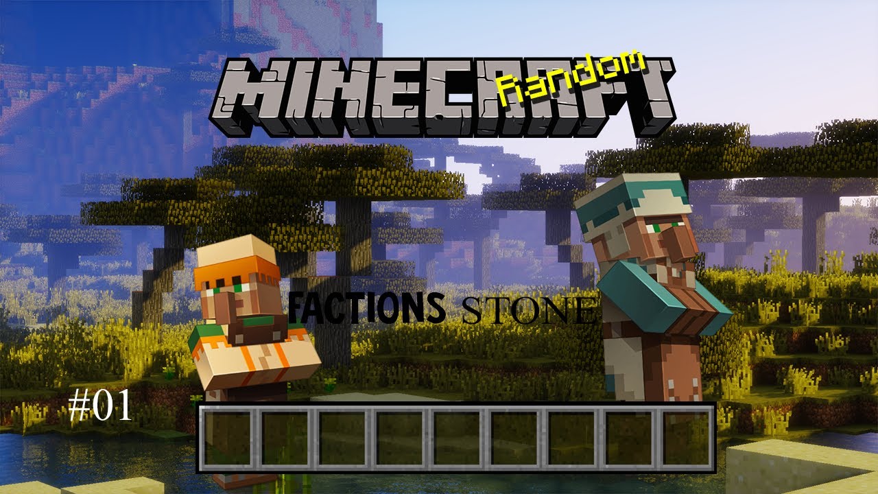 ⭐minecraft Nova Serie No Servidor Do Nerdstone Factions Stone 01