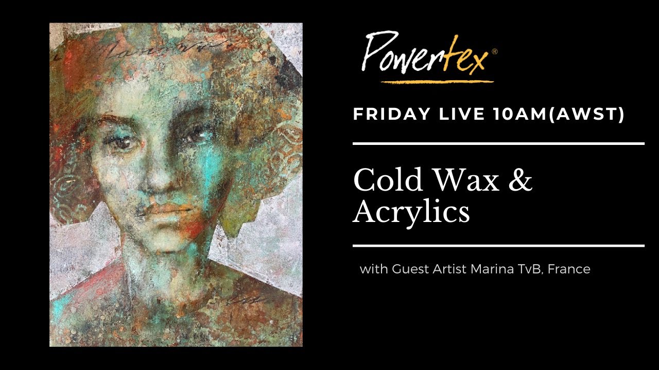 COLD WAX & ACRYLICS: Featuring an interview with Marina Teding van ...