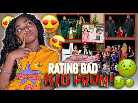 VLOGMAS DAY 10: RATING BAD KID PROM 😱 - YouTube