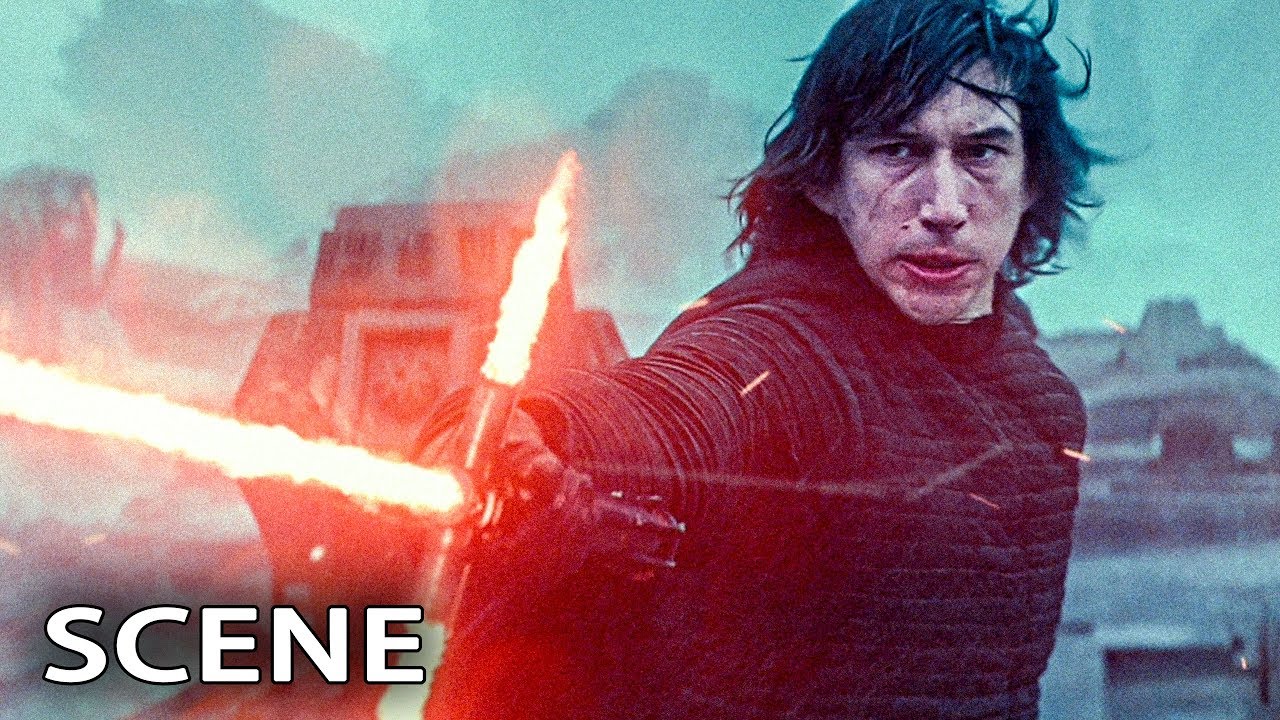Kylo Ren vs Rey Fight Scene - STAR WARS 9: THE RISE OF SKYWALKER Movie ...