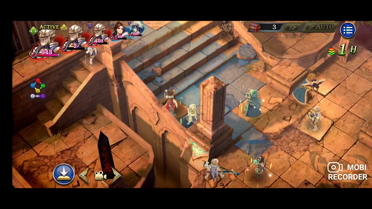 Alchemist Code - The Flames of Wrath Burn Thrice [Hell] (For Autorepeat ...