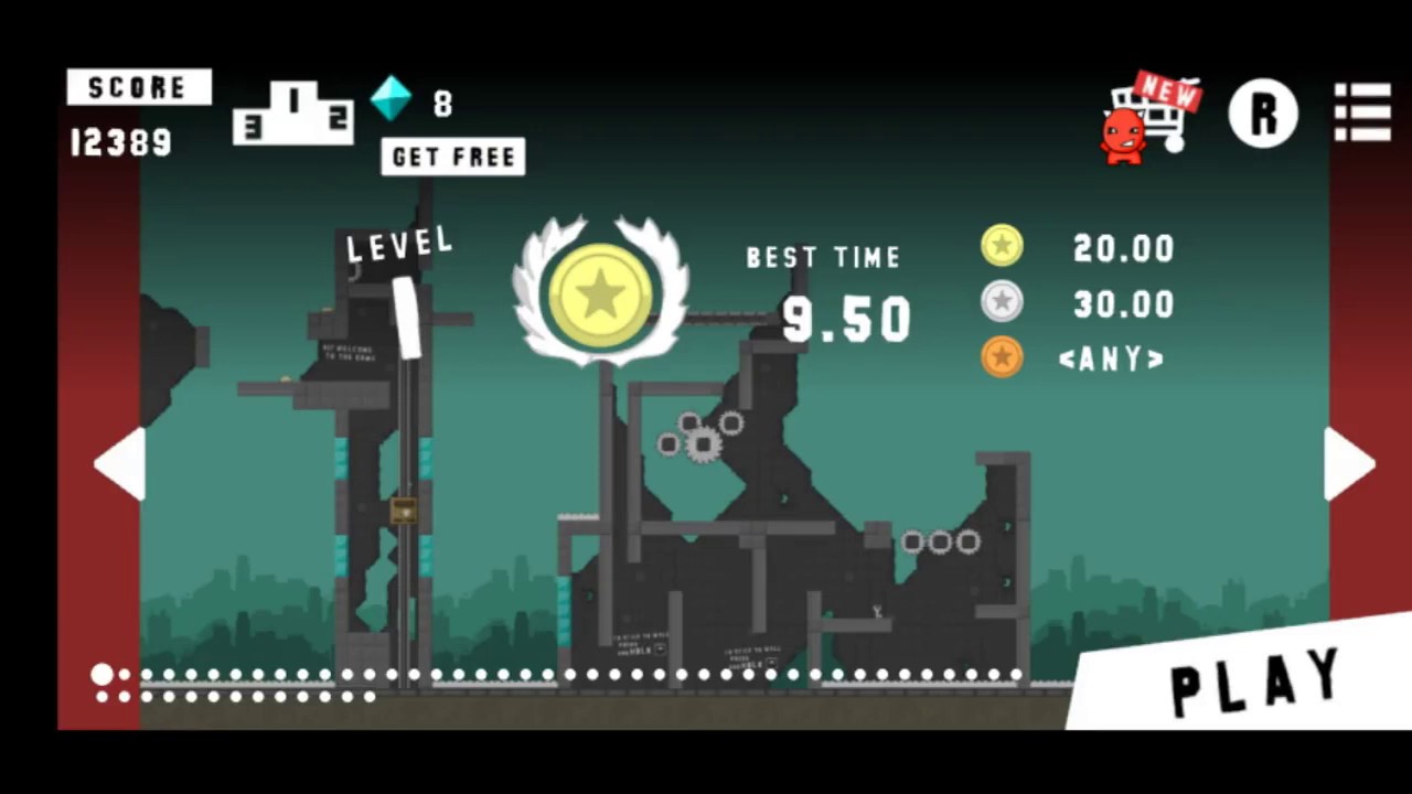 Mad Dex - SPEEDRUN - 9.50 (Level 1 - Gold) - YouTube