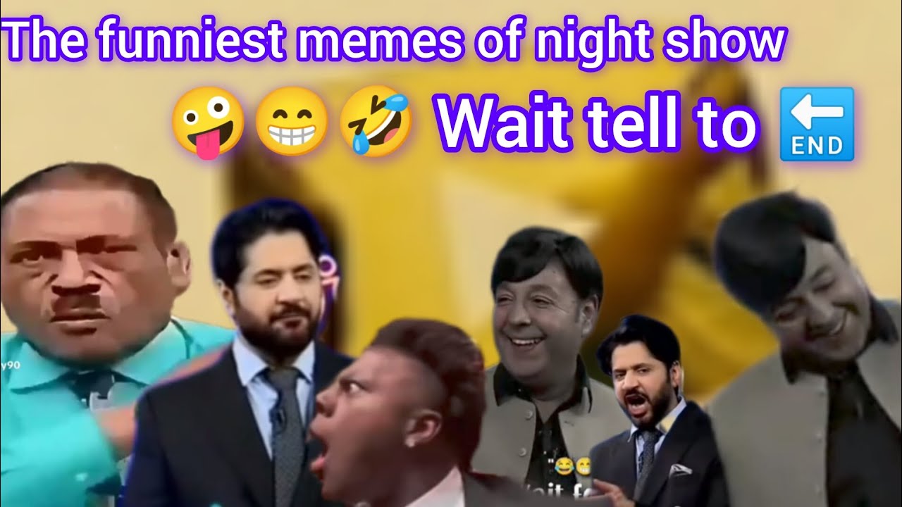 Funniest memes of night show with Shahid Khan by funny clips 2026 - YouTube