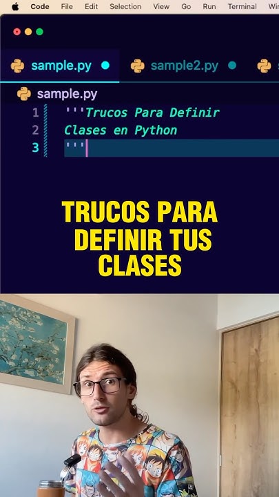 Crea clases de forma rápida y eficaz en Python | Trucos - YouTube
