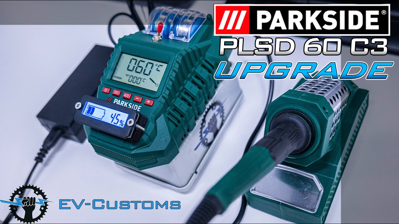 PARKSIDE PLSD-60-C3 Soldering Station UPGRADE - YouTube