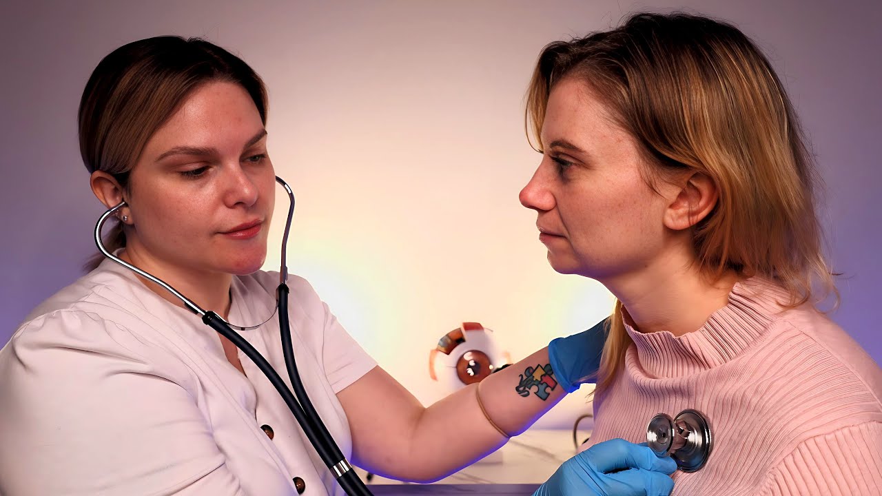 ASMR Real Person Doctor Check-Up - Classic Medical Roleplay - YouTube