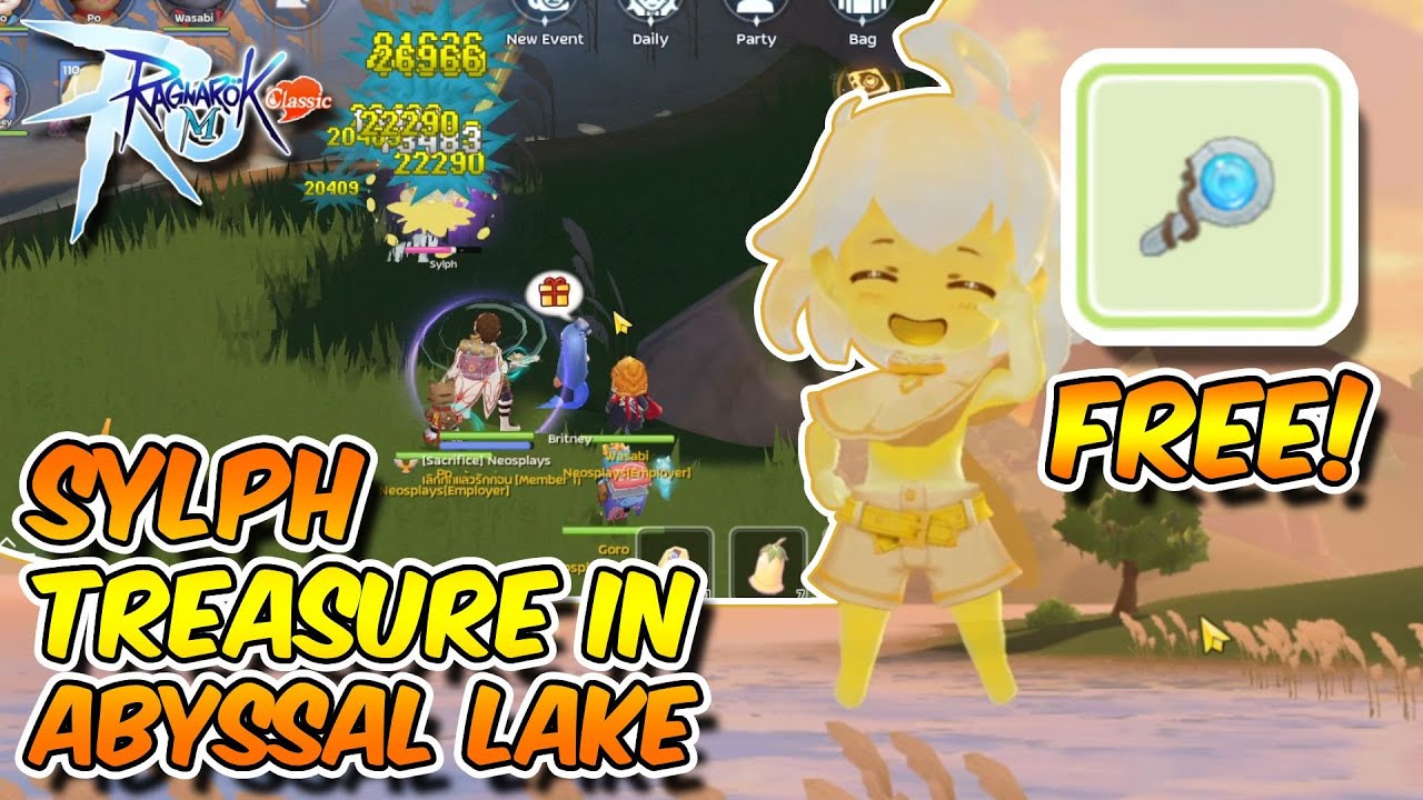 Ragnarok M: Classic | 24 Sylph's Treasure in Upcoming Abyssal Lake ...