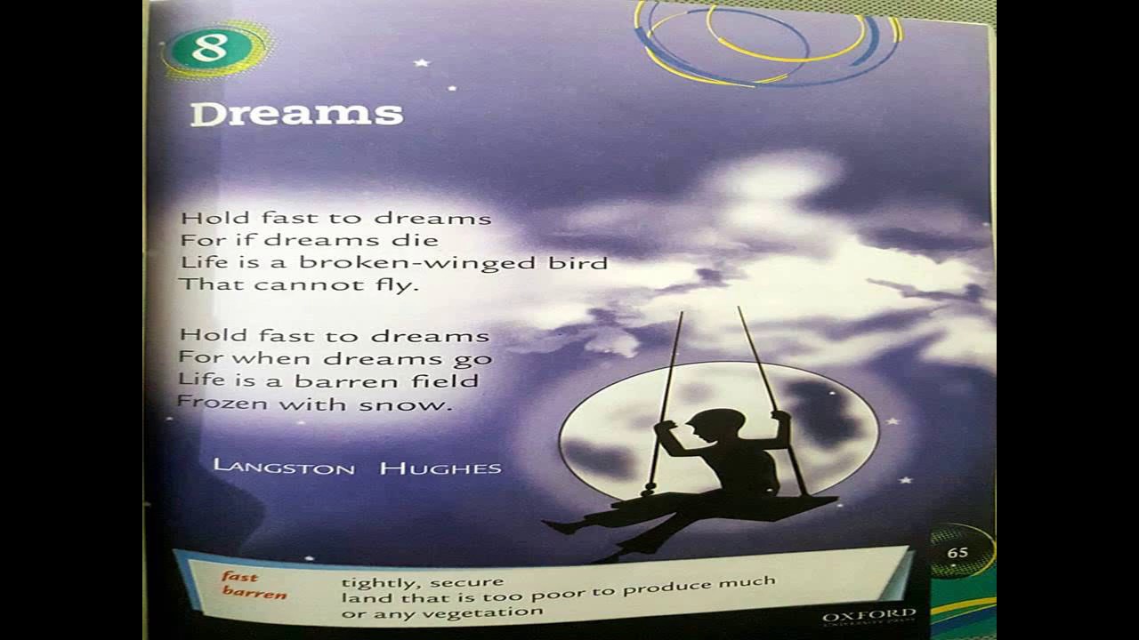 Oxford Reading Circle grade 4second edition Unit # 8 Dreams__Langston ...