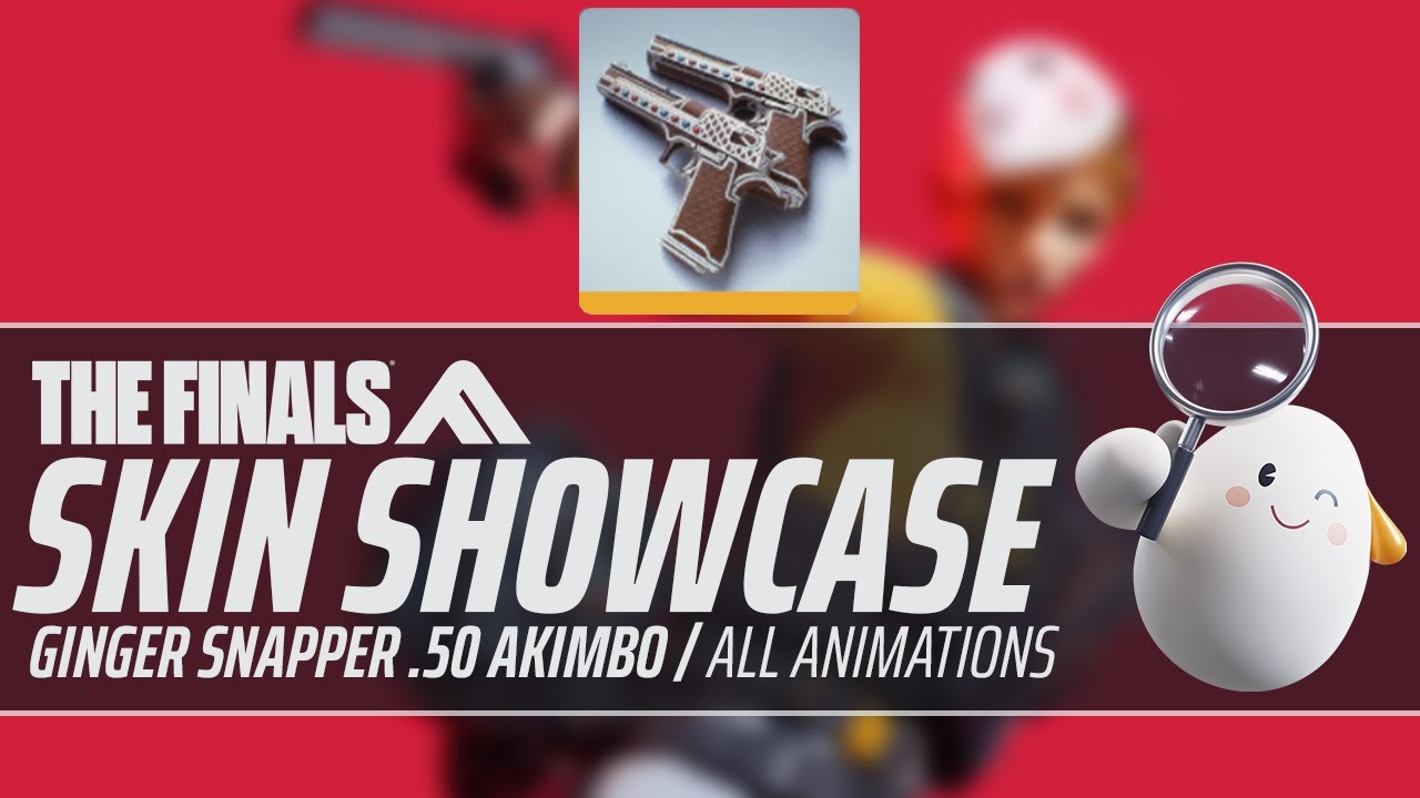 Ginger Snapper .50 Akimbo | THE FINALS Skin Showcase - YouTube
