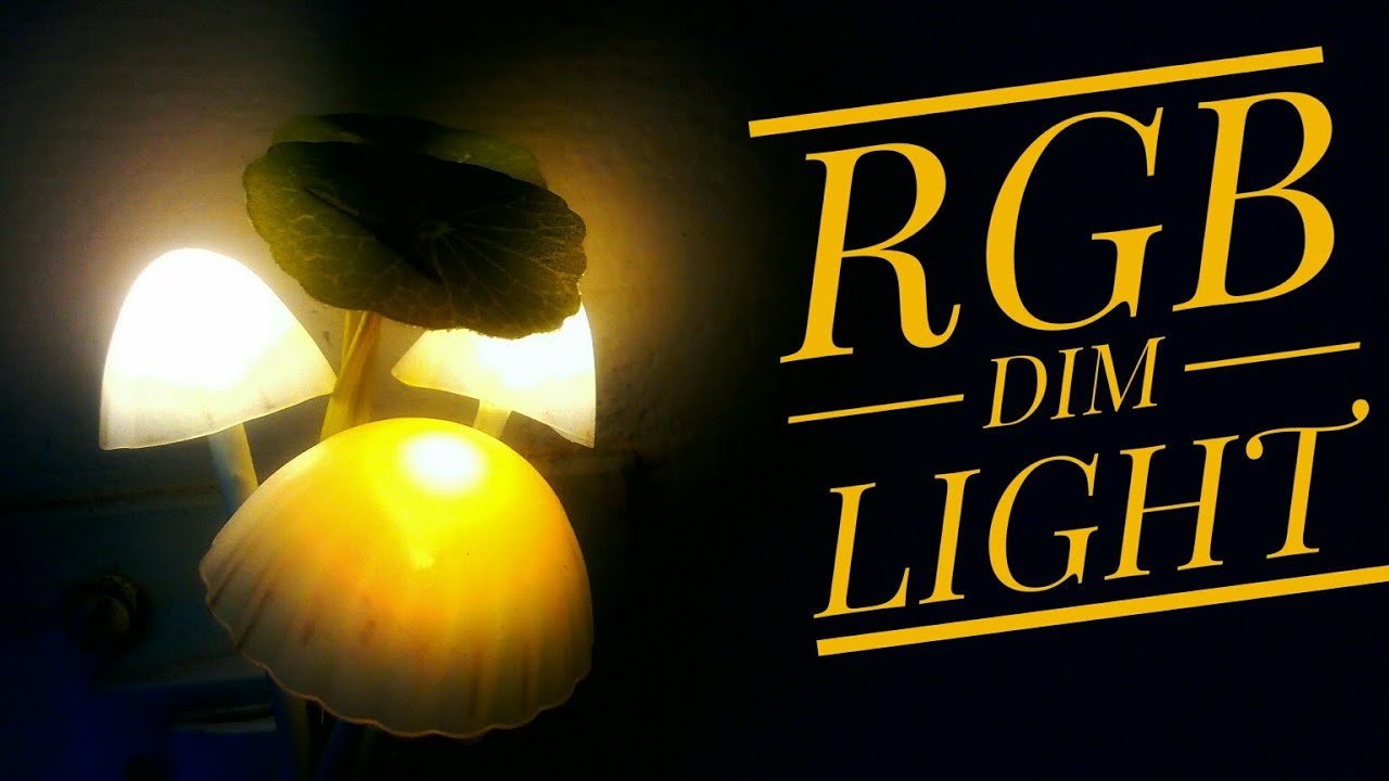 RGB Lamp/Dim light/Night Lamp Review. - YouTube