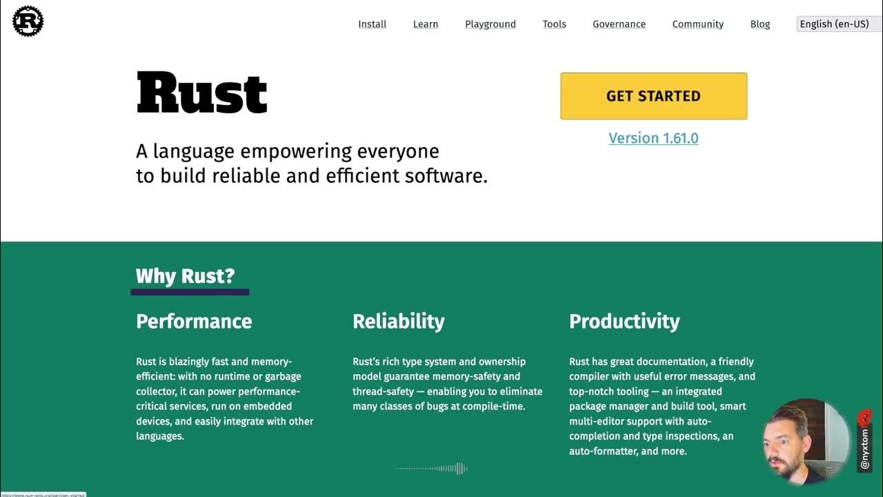 Getting Started with Rust - YouTube