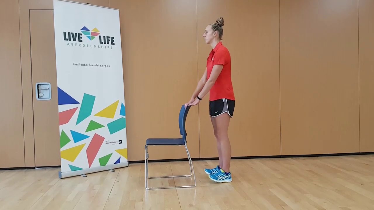 Strength and Balance Exercises with Aileen and Nicola - YouTube