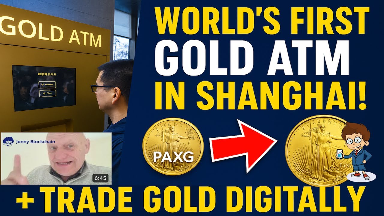 World’s First Gold ATM in Shanghai!💰 Plus, How You Can Trade Gold ...