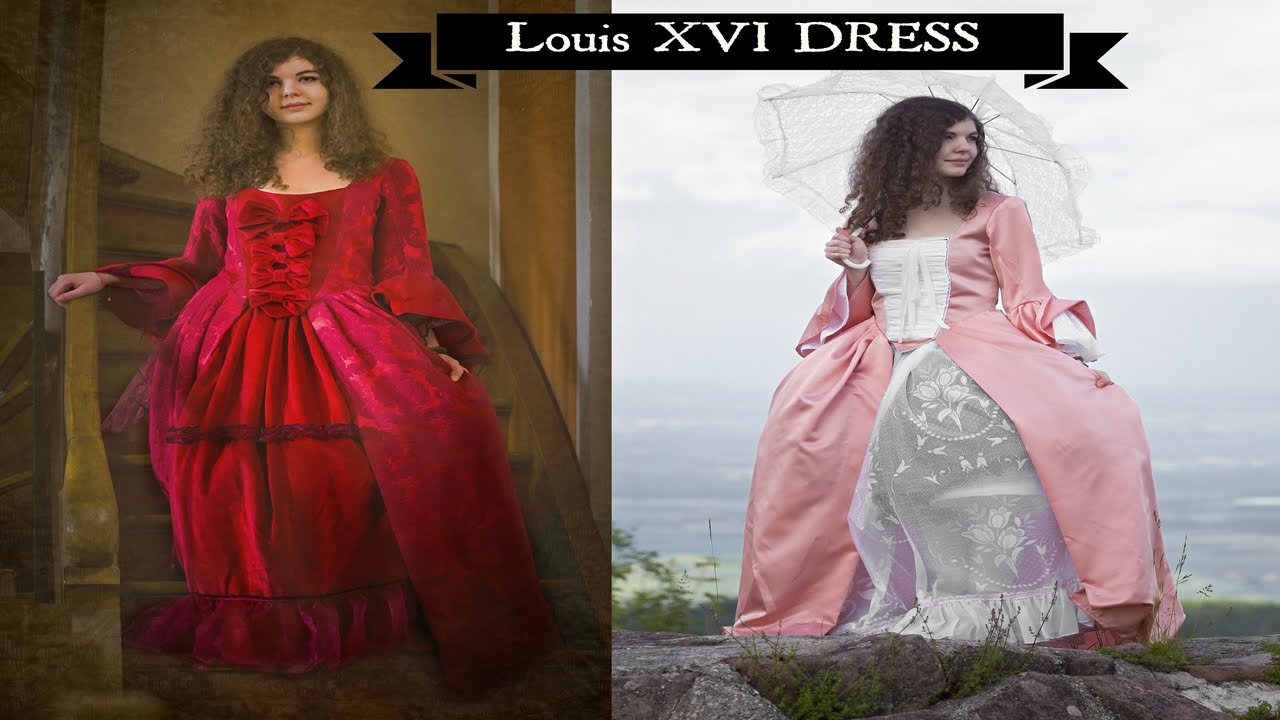 2 Robes d'époque Renaissance Louis XVI - Présentation Creations Mode ...