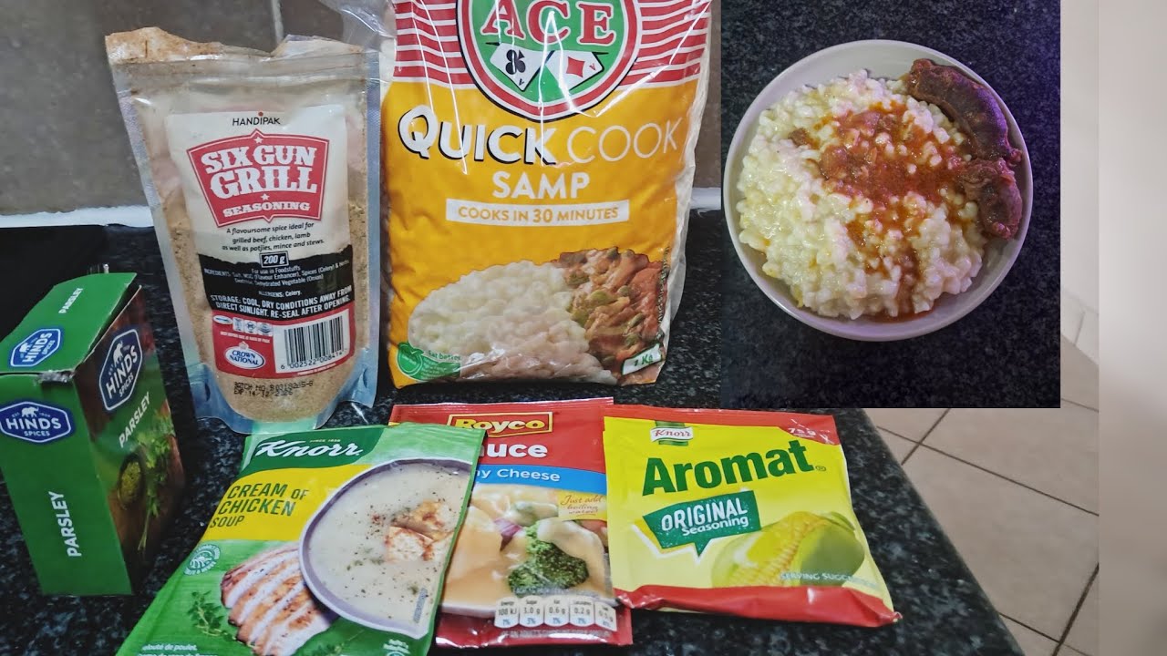 How to cook samp in 30 minutes | creamy samp recipe|South African ...